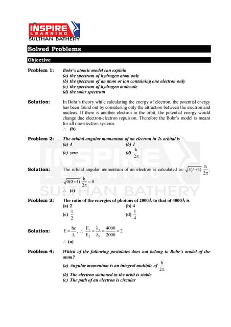 Mcq quantum statistics | PDF