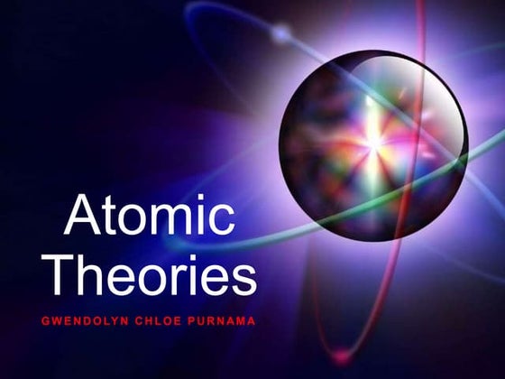 Dalton's Atomic Theory | PPTX | Chemistry | Science
