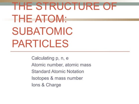 Atoms, Element, Molecule and Compound | PPT