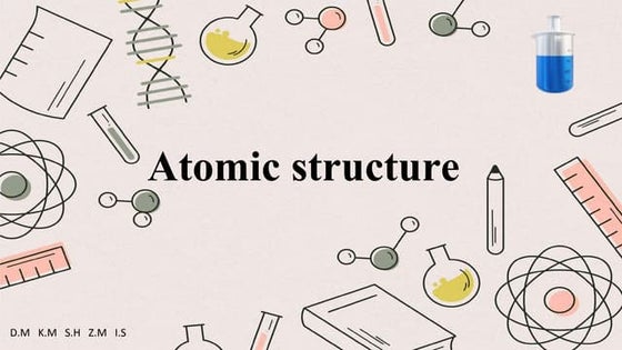 Grade 9, U1-L9-Atomic structure | PPT | Chemistry | Science