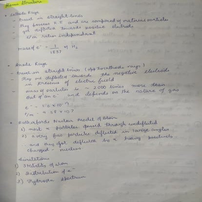 Atomic Structure Pdf