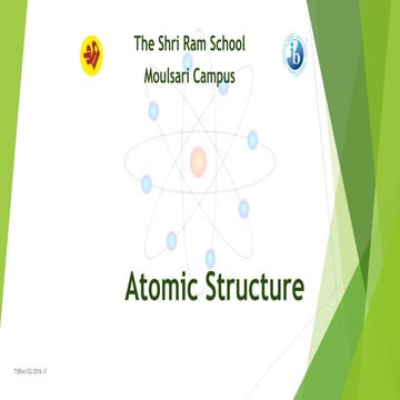 Atomic structure 1 | PPT
