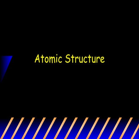 Atomic Structure- Lesson for Grade 7 students | PPTX