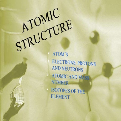 Atomic structure chemistry review 11th | PPTX
