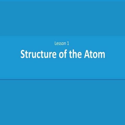 Atomic structure demo 02 | PPTX
