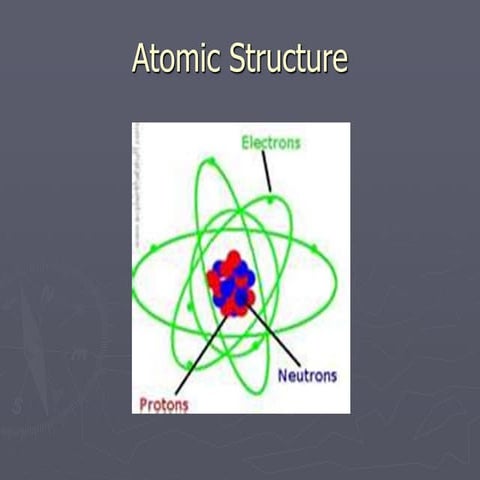 The development of the atomic structure | PPTX