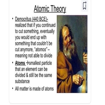 Grade 11 Physical Science Atomic Theory | PPT