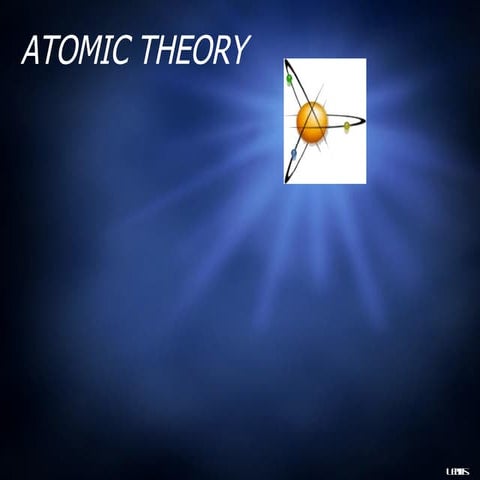 Atomic theory gr 9 | PPT
