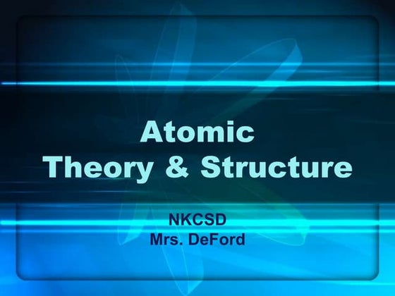 Atomic theory | PPT
