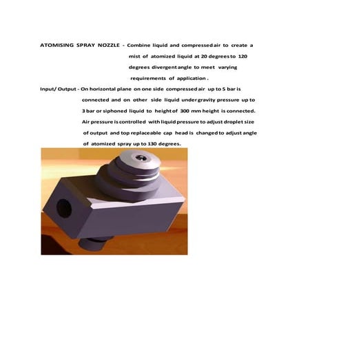 Atomising spray nozzle | DOCX