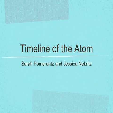 The atomic theory | PPT