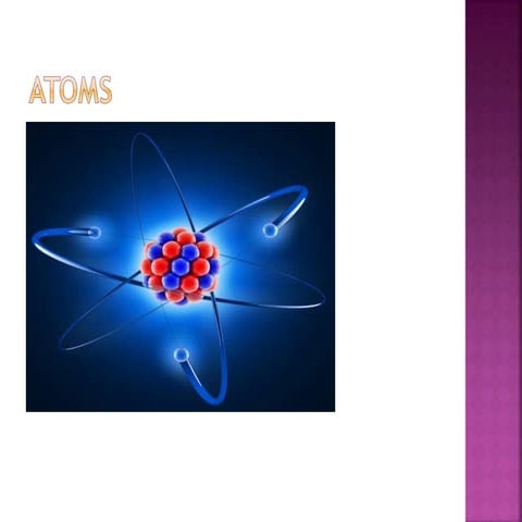 Defining the atom notes | PPT