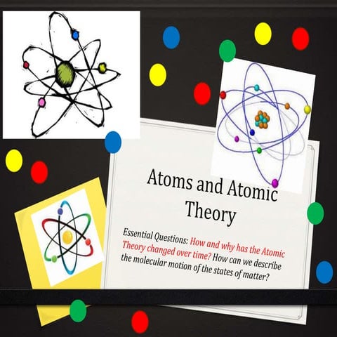 Atoms and atomic theory | PPTX