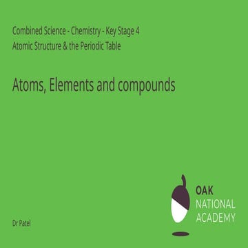 Elements and compounds grade 7 (first quarter) | PPT