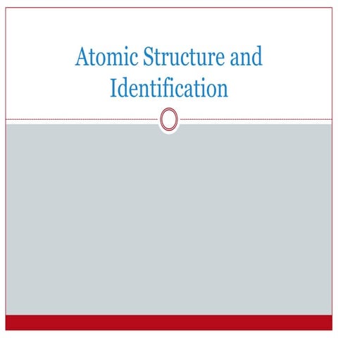 Atoms structure (1) | PPT
