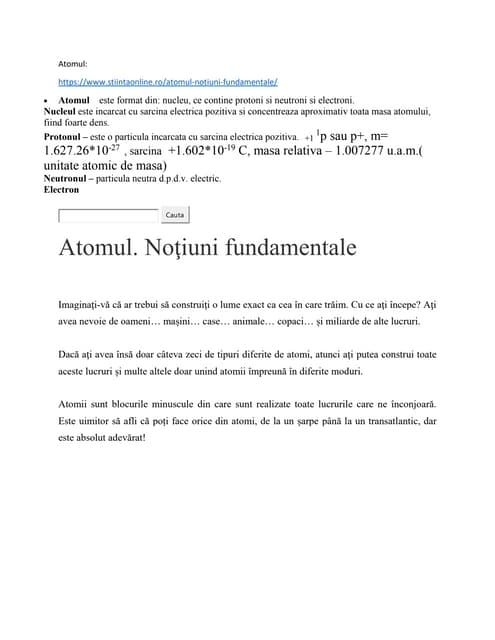 Atomul..... | PDF