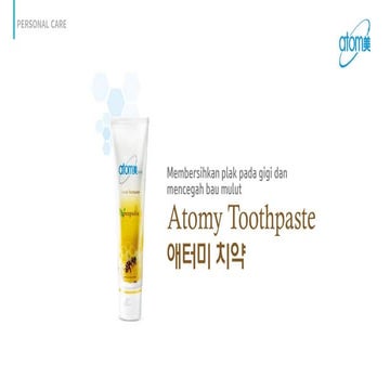 Pasta Gigi Atomy | PDF