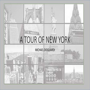 A tour of new york | PPTX