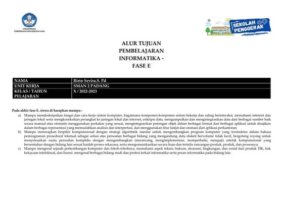 ANALISIS CP & PERUMUSAN TP - MAPEL INFORMATIKA KELAS 7.pdf