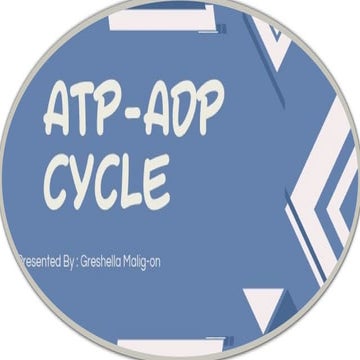 ATP......................?.?............ | PPT