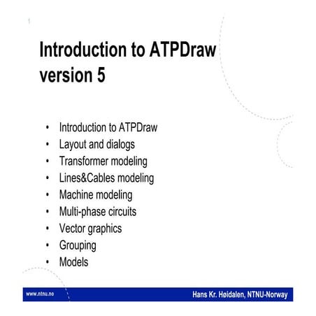Atp draw-tutorial | PDF