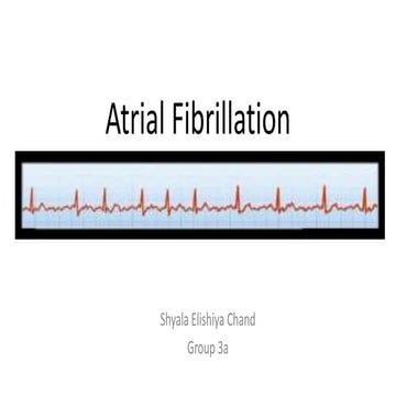 Atrial fibrillation | PPT