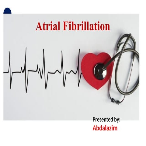 Atrial Fibrillation | PPT