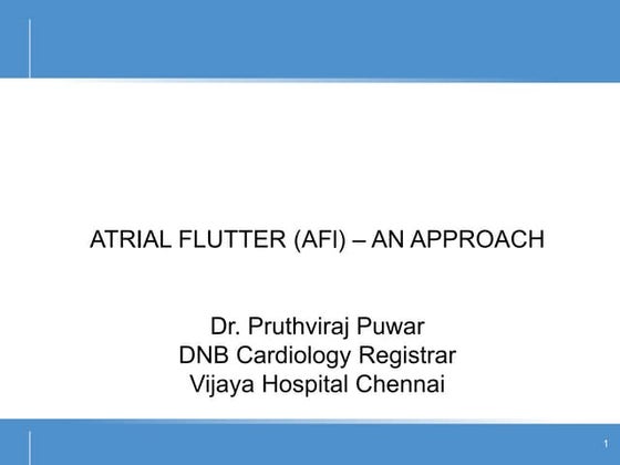 Atrial Fibrillation | PPT