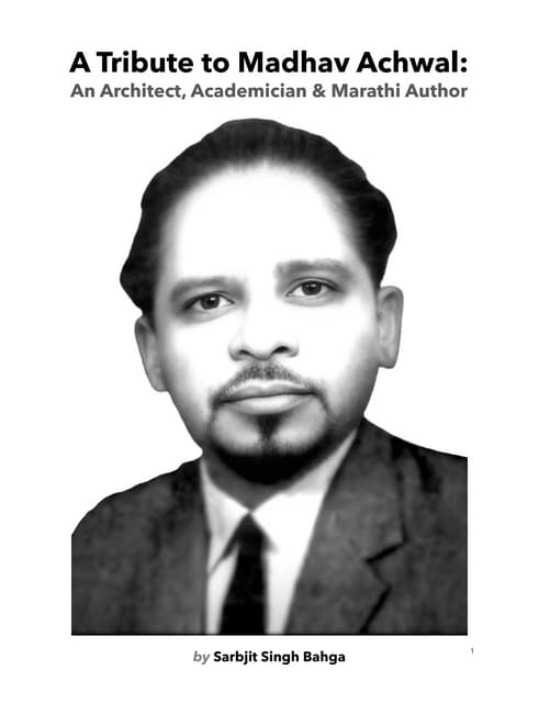 Remembering Shivnath Prasad: The Torchbearer Of Corbusierism In India | PDF
