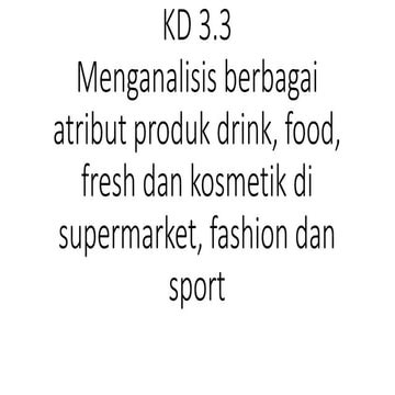 Atribut produk | PPTX