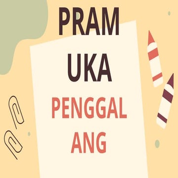 mengenal Atribut & Seragam pramuka untuk anak SD | PPTX