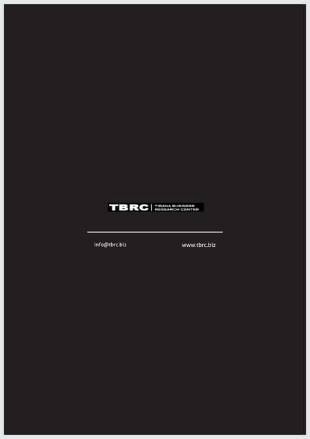 TBRC Raport infographic | PDF