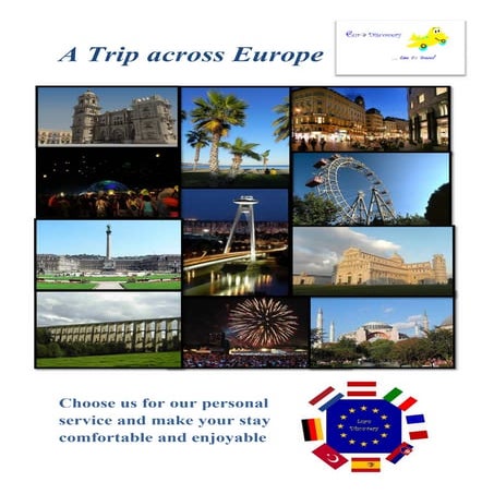 A trip across Europe | PDF | Europe Travel | Travel Locations
