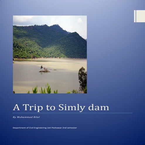 A trip to simly dam | PDF