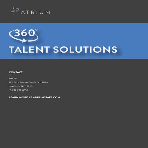 Atrium Executive Summary | PDF