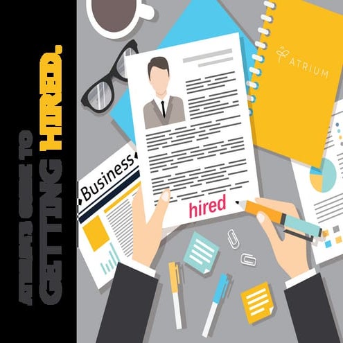 Atrium's Guide to Getting Hired - Interview Prep | PDF