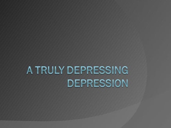 The great depression | PPT