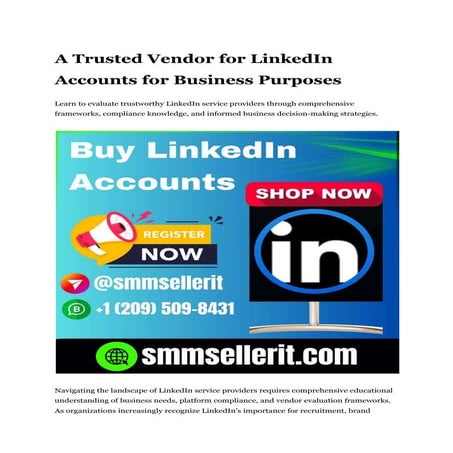 A Trusted Vendor to BuyLinkedIn Accounts for Business Purposes.pdf