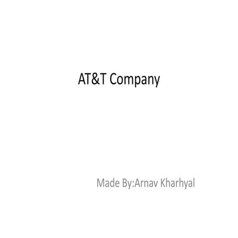 At&t | PPTX