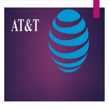 At&t financial analysis | PPT