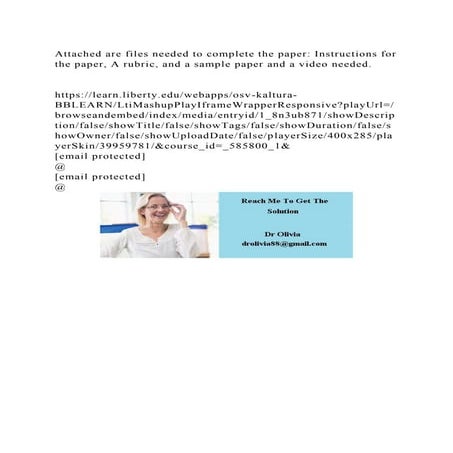 Attached are files needed to complete the paper Instructions for th | DOCX