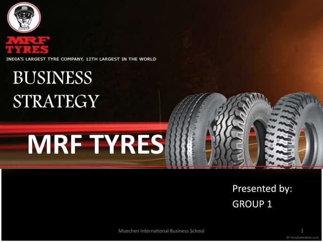 AN OVERVIEW ON THE MRF LIMITED | DOCX