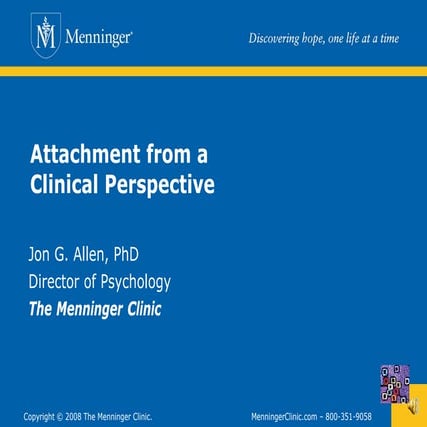 Attachment From A Clinical Perspective | PDF | Parenting Babies and ...