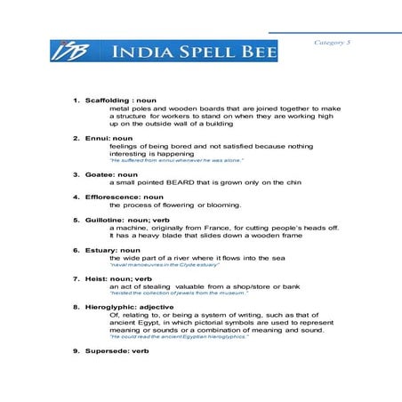 Vocabulary packet 8 (word stories) | PPT