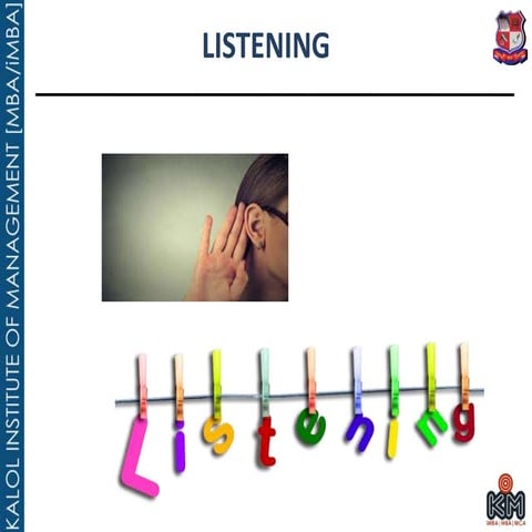 effective listening and it's tips | PPTX