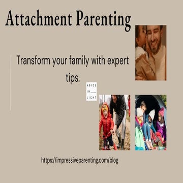 Attachment Parenting slide.pptx