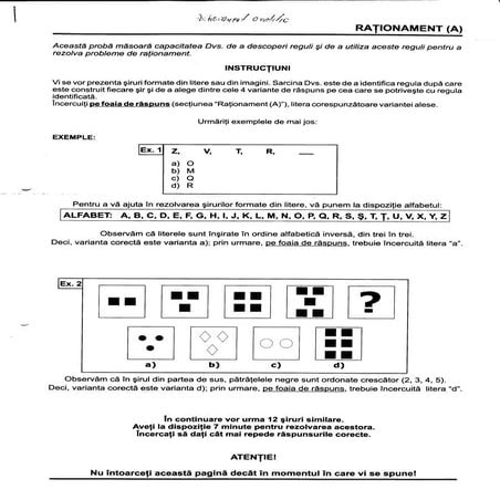 Culegere de teste psihologice