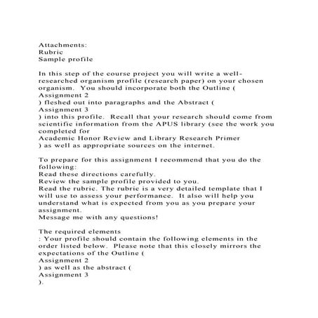 AttachmentsRubricSample profileIn this step of the course.docx