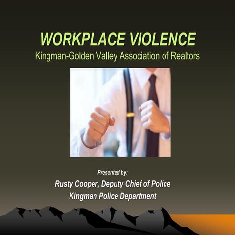 Workplace Violence | PPT