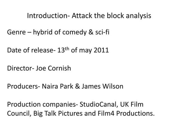 Horror film trailer pitch mk2 | PPT